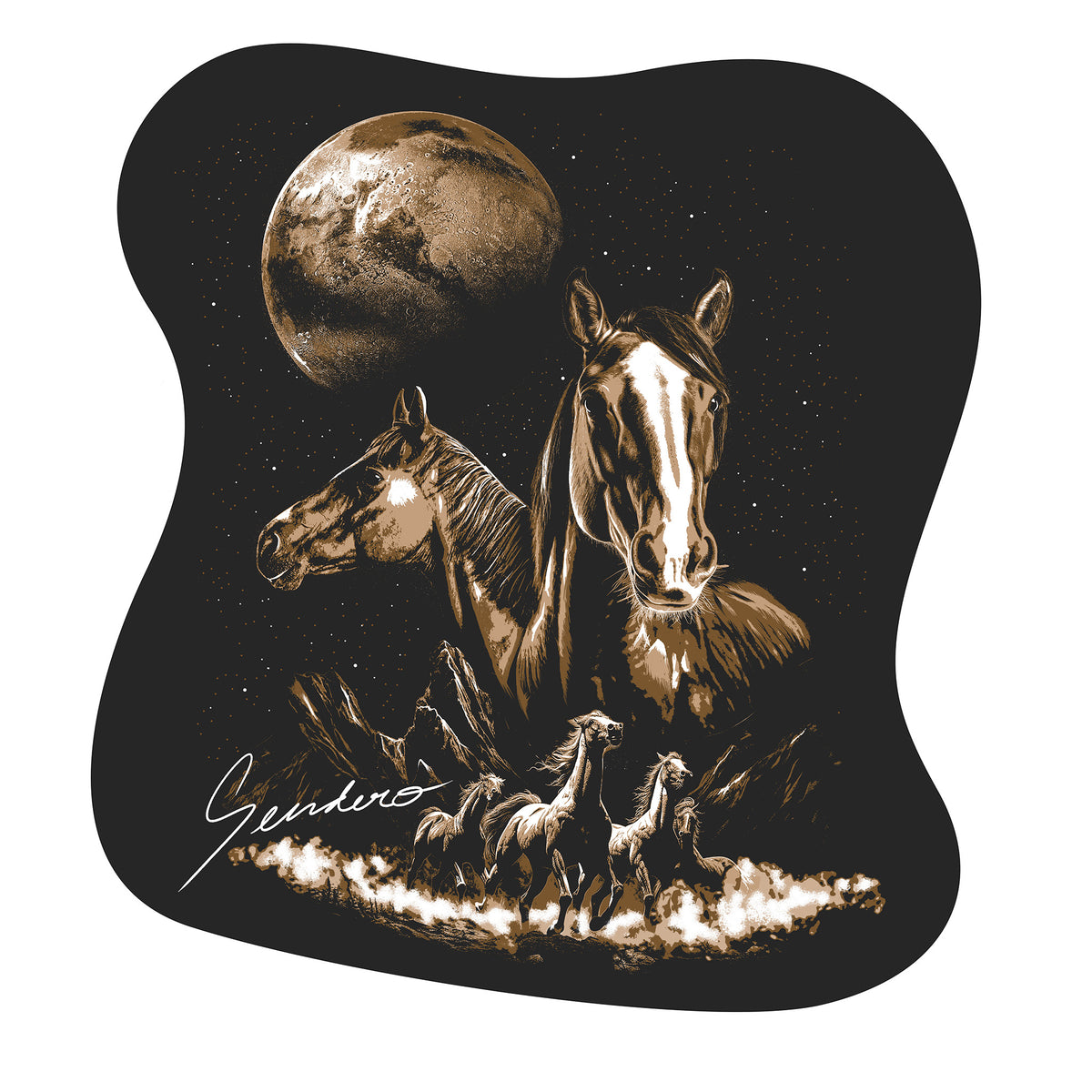 Midnight Riders Sticker – Sendero Provisions Co.