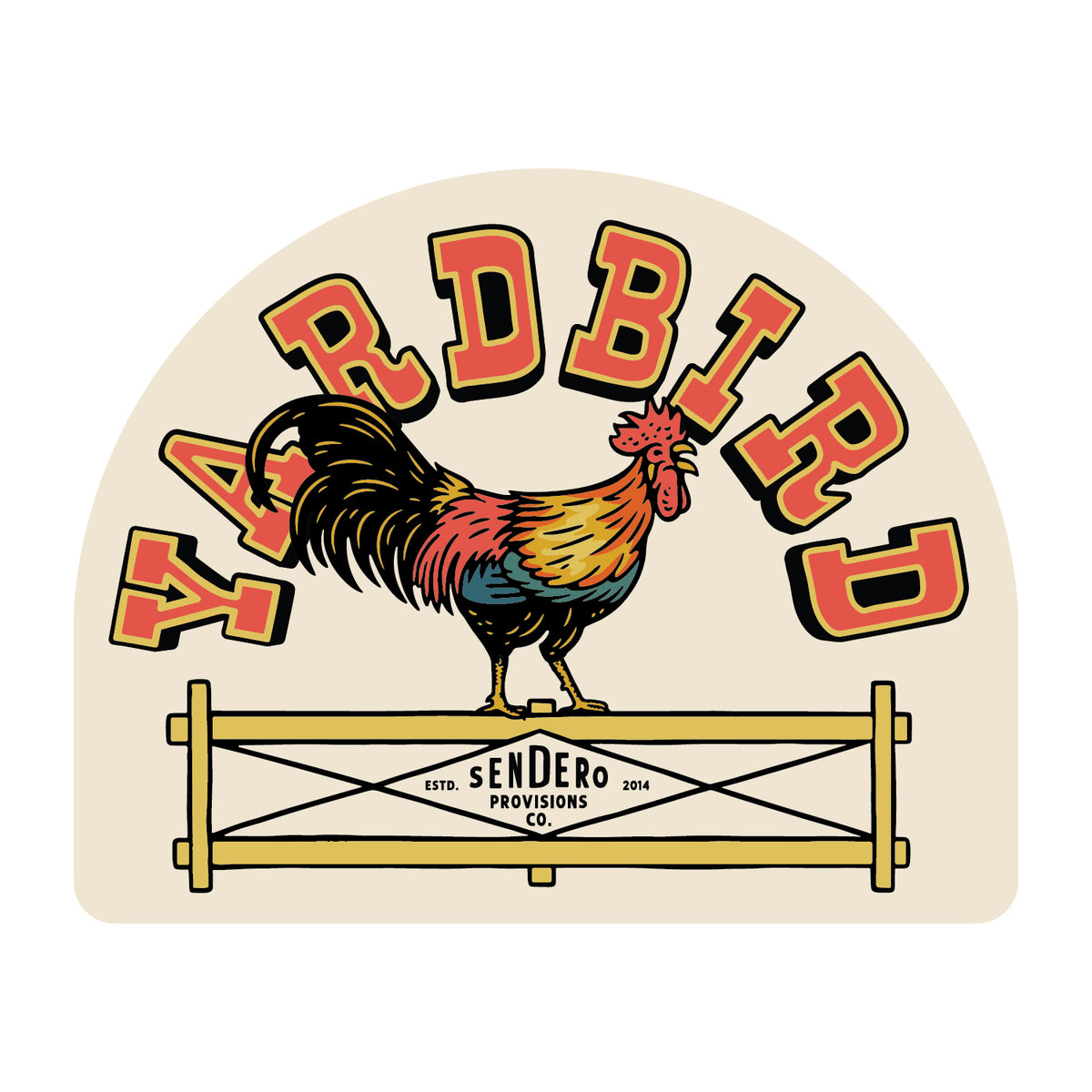 Yardbird Sticker – Sendero Provisions Co.
