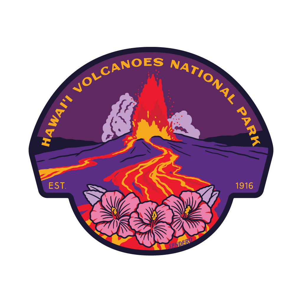 Hawai'i National Park Patch – Sendero Provisions Co.