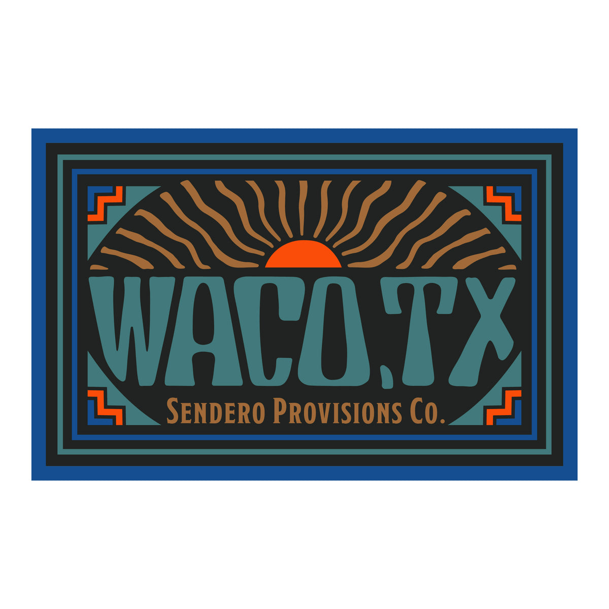 Waco Sticker – Sendero Provisions Co.