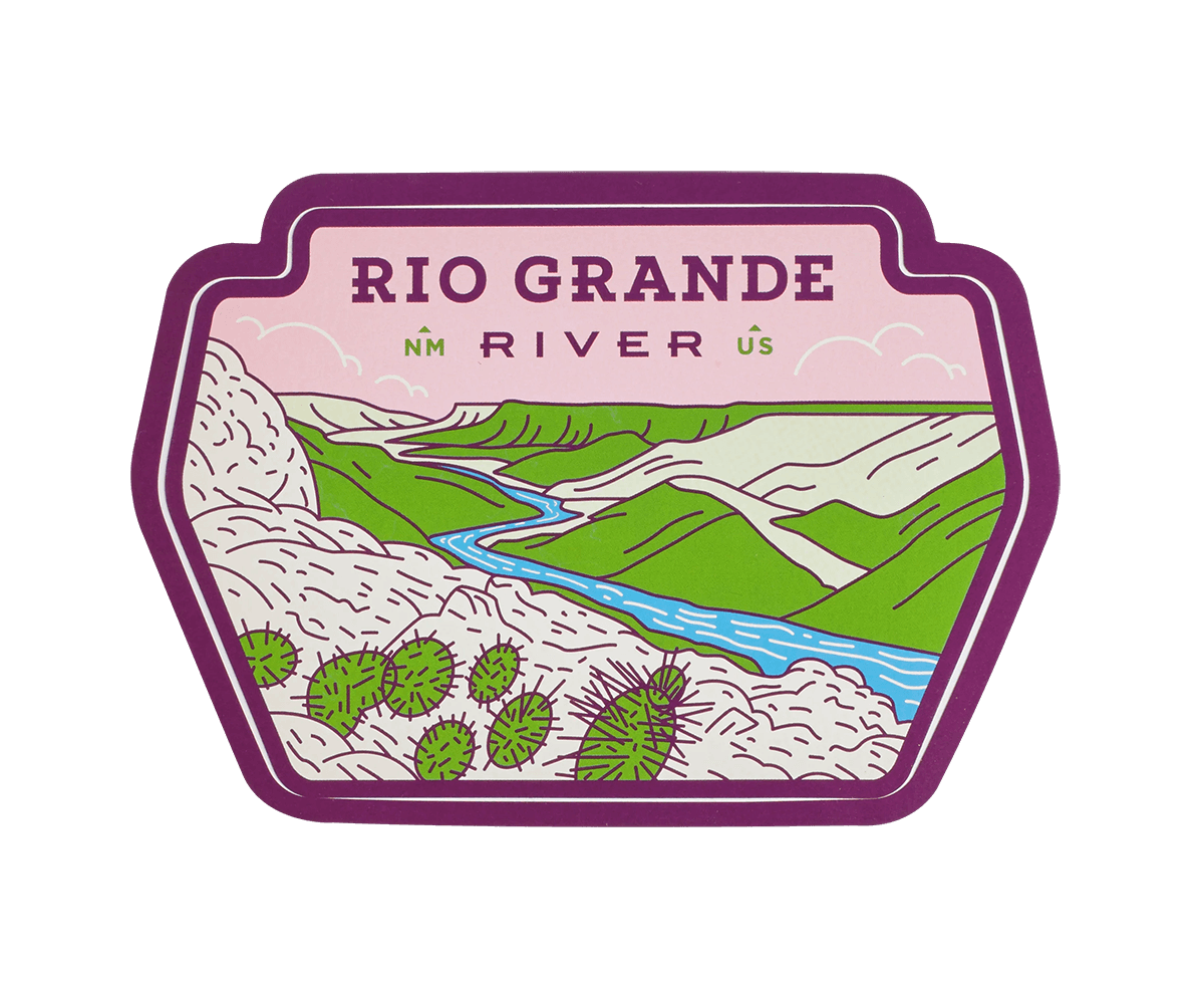 Rio Grande River Sticker – Sendero Provisions Co.